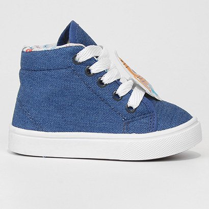 Tênis Bebê Cano Alto Fatal Candy Cano Médio - Azul | Netshoes