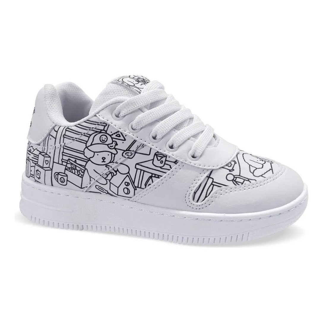 Tênis Bobbie Goods Minipé Bob Goods Infantil Colorir Unissex - Branco ...