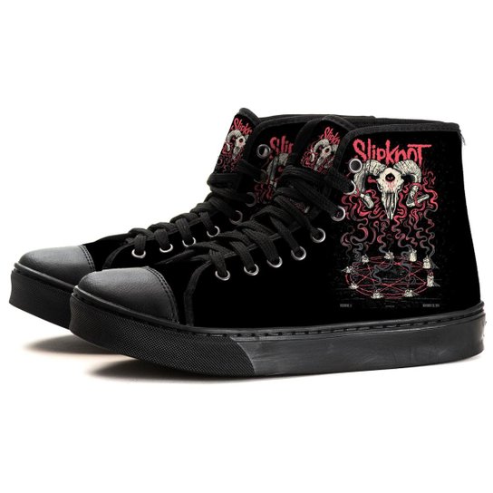 Tênis Cano Alto Bandas de Rock Slipknot - Estampado | Netshoes