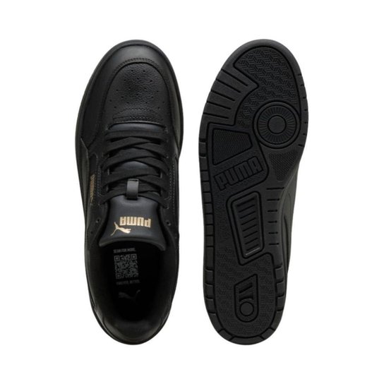 Tênis Casual Puma Shuffle Downtown Masculino - Preto | Netshoes