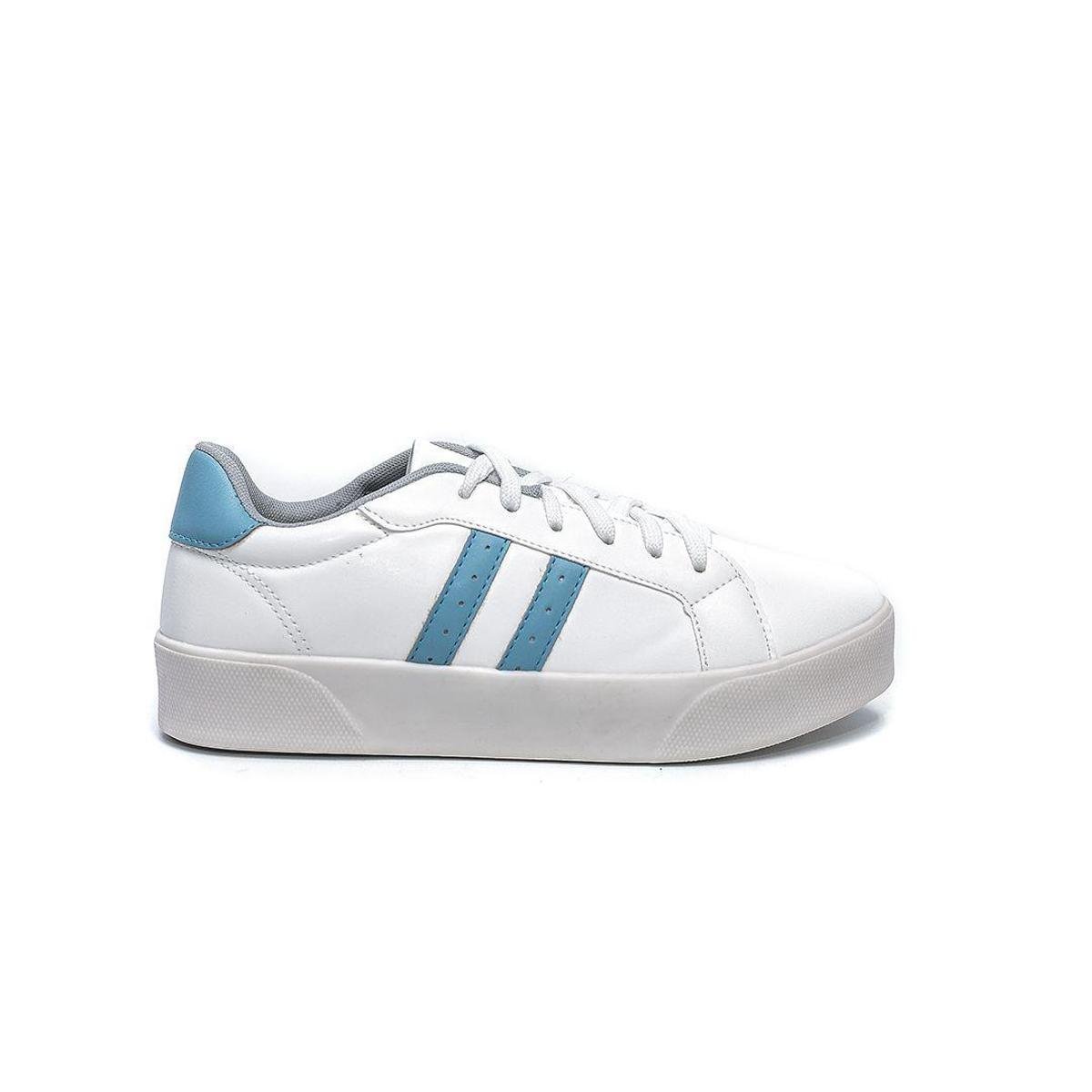 Tênis casual Redsun 2269 Branco/Alaska - Branco/Alaska - 35 - Branco ...