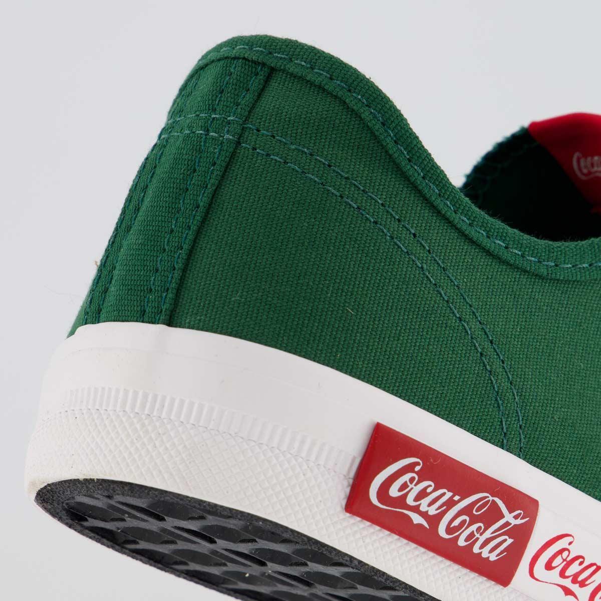 Tênis Coca Cola Blend Classic Verde Bandeira - Verde | Netshoes