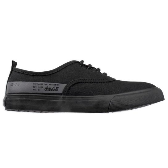 Tênis Coca Cola Kick Laguna Black - Preto | Netshoes