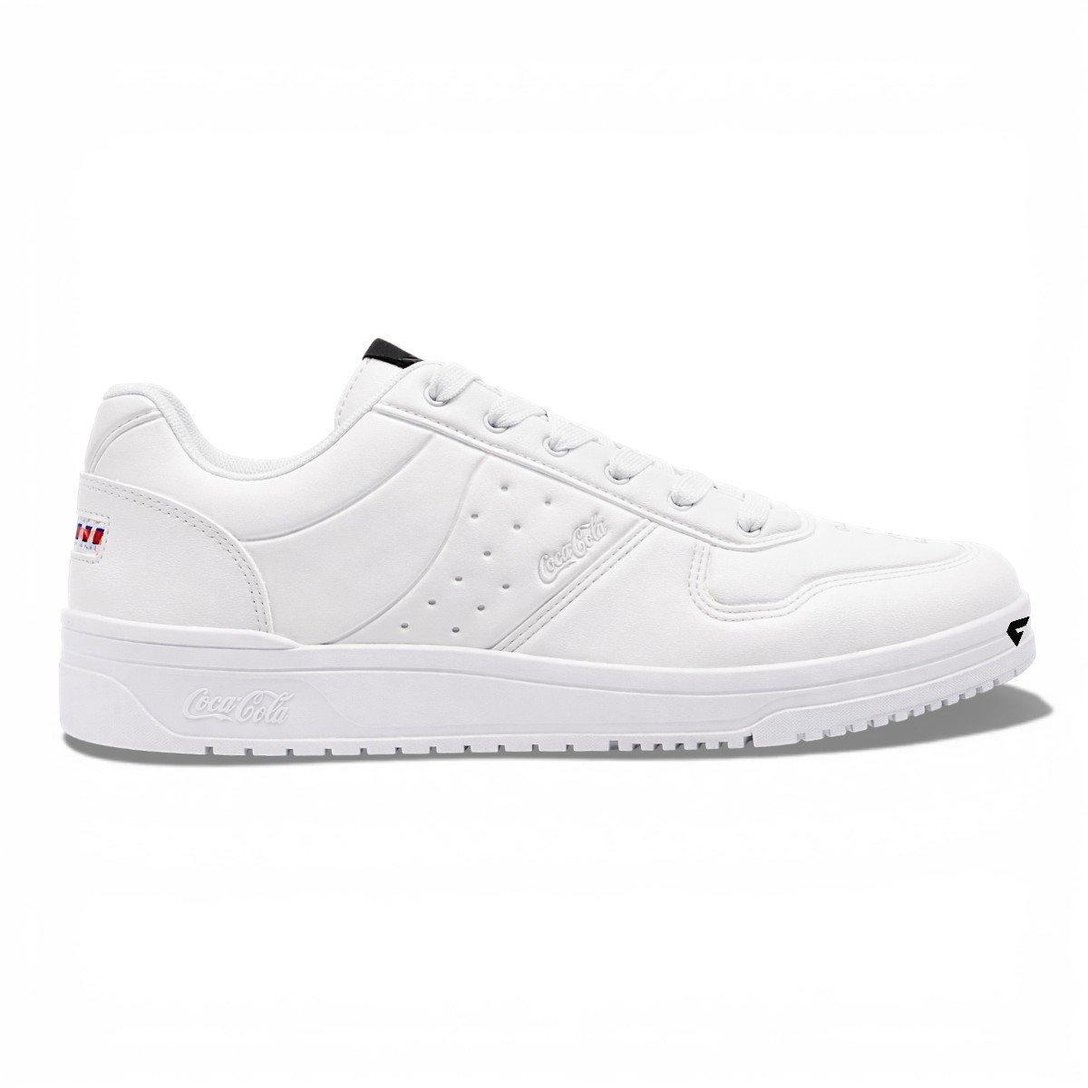 Tênis Coca Cola March Contact Masculino - Branco | Netshoes