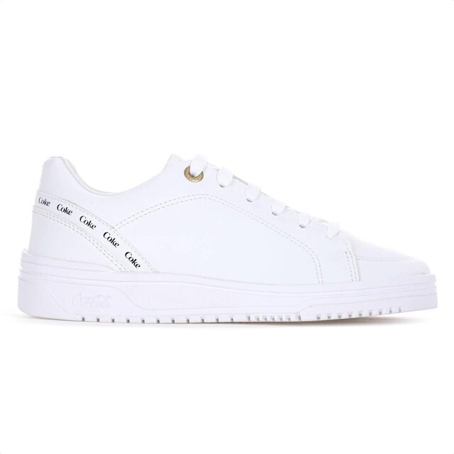 Tênis Coca Cola Squad Town Branco - Feminino - Branco | Netshoes