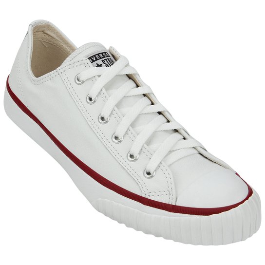 Tênis Converse ALL STAR CT AS Vintage Leather OX - Branco | Netshoes