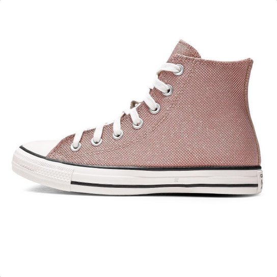 Tênis Converse Chuck Taylor All Star Casual Cano Alto Feminino - Rosa ...