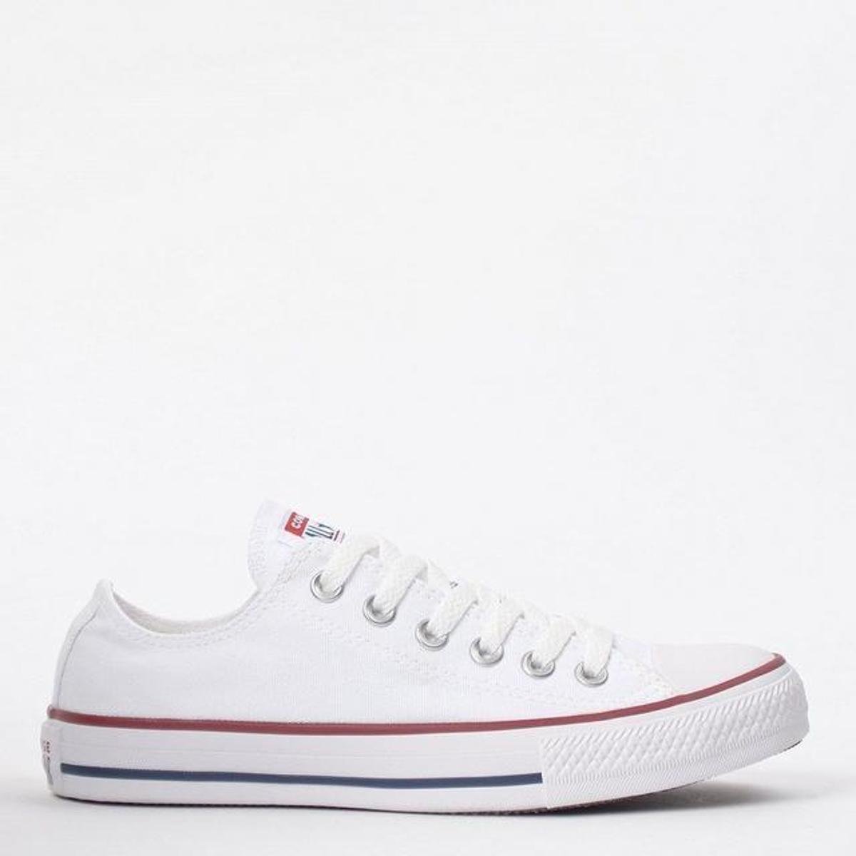 TENIS CONVERSE CHUCK TAYLOR CT00010001 BRANCO UNISSEX - Branco | Netshoes