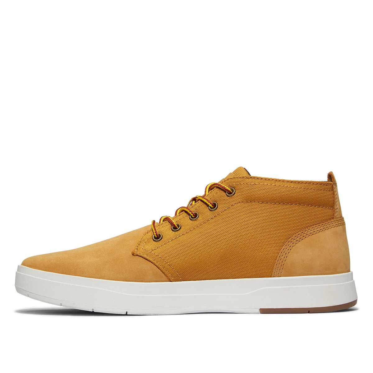 Tênis Couro Cano Alto Timberland Davis Square MID Masculino - Caramelo ...
