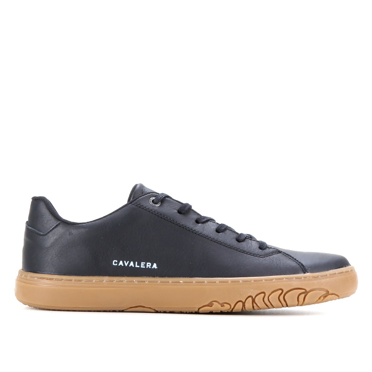 Tênis Couro Cavalera Léo Masculino - Preto | Netshoes
