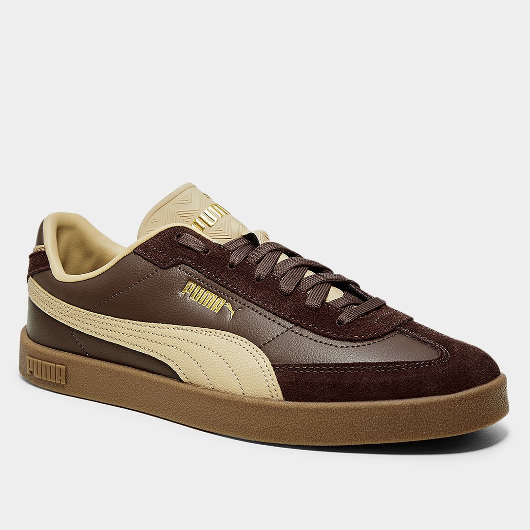 Tênis Couro Puma Club II Era - Marrom | Netshoes