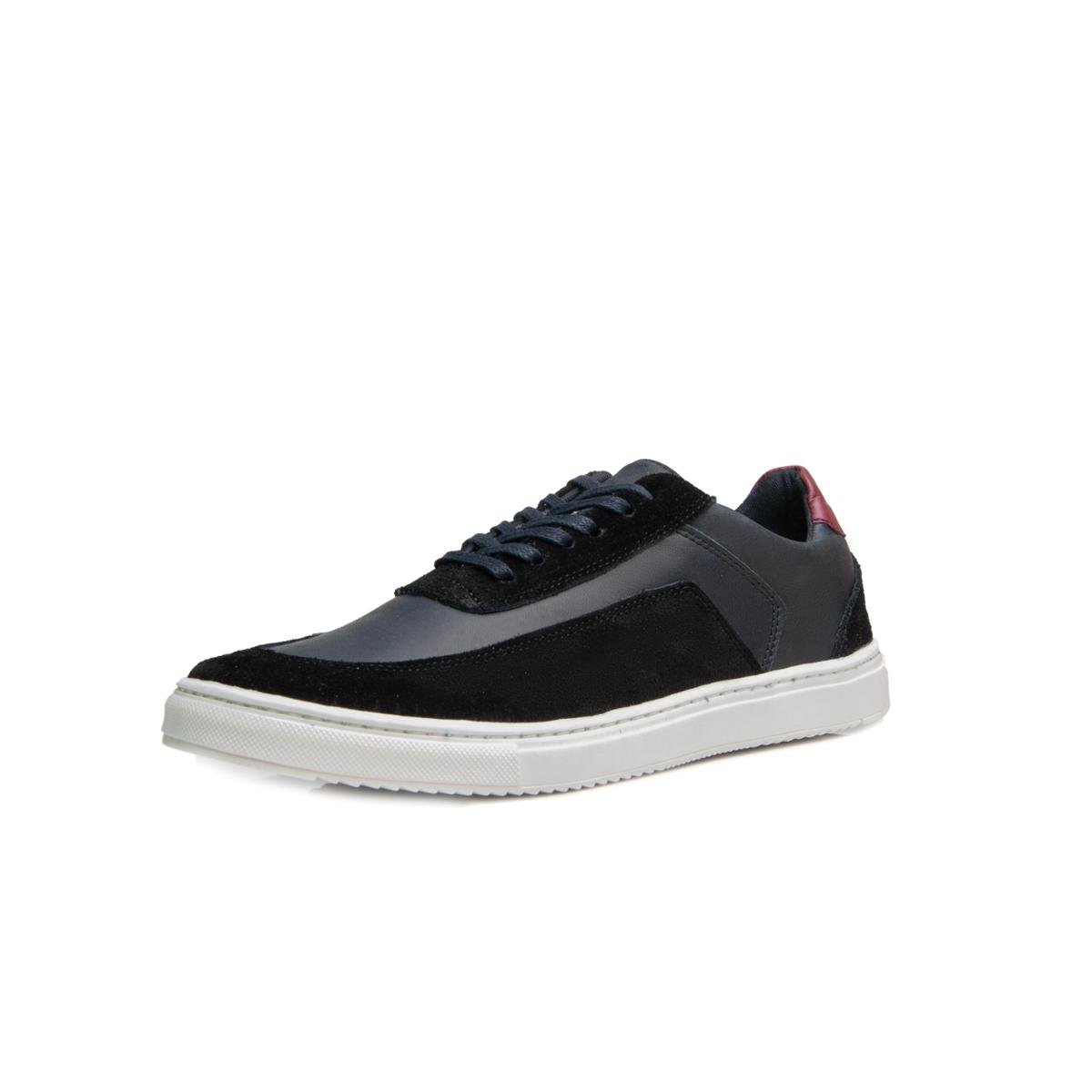 Tênis Couro Skeeter r162 Zarato Preto 2196 - Preto | Netshoes