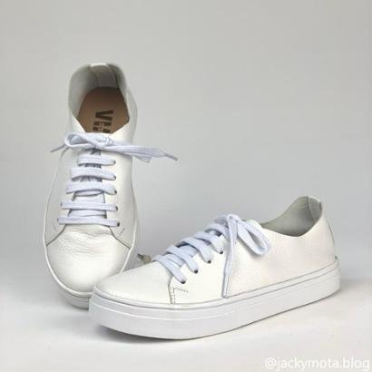 Tênis Couro Via Salto - Branco | Netshoes