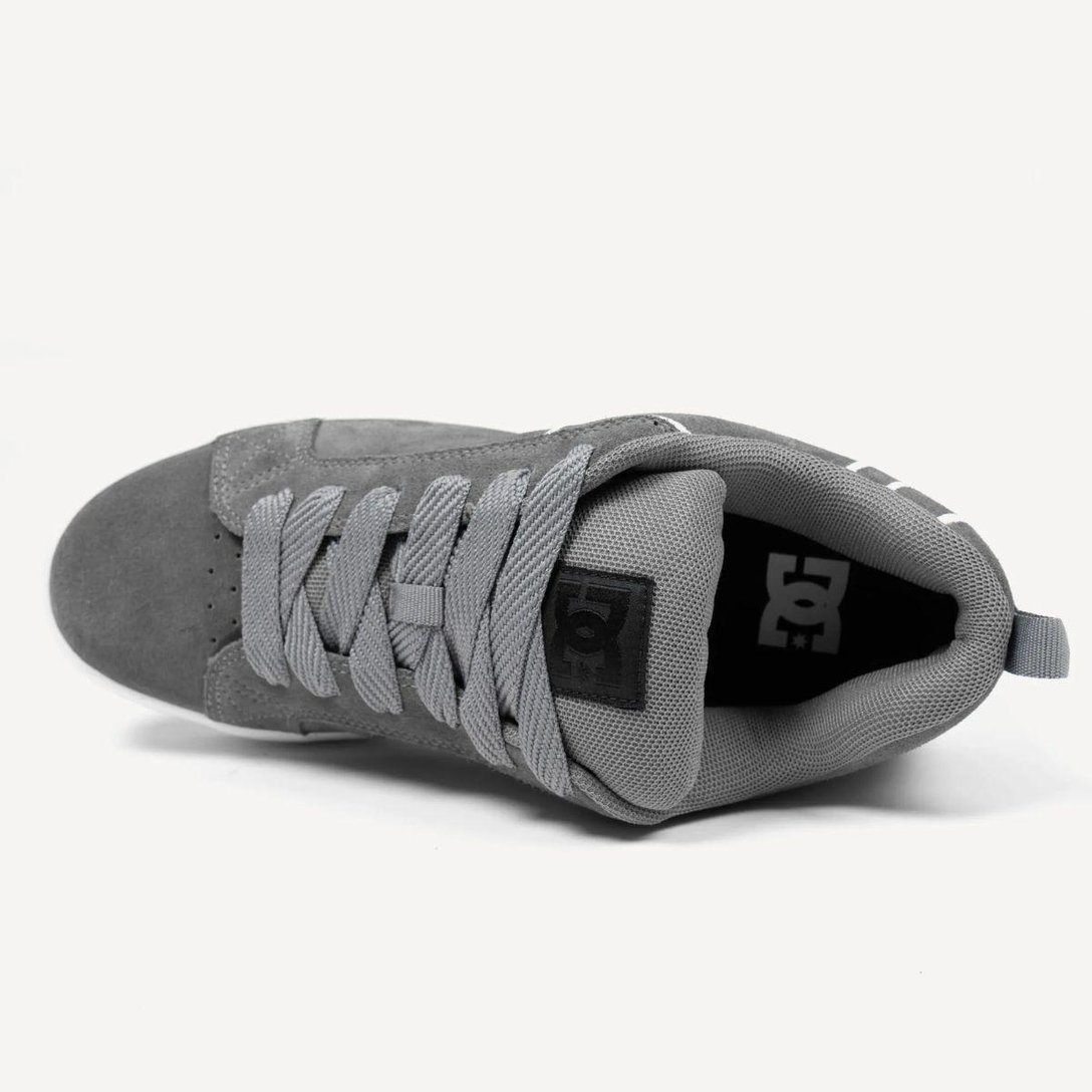 Tênis Dc Shoes New Court Graffik Se Grey White - Cinza | Netshoes