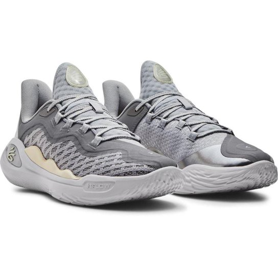 Tênis de Basquete Under Armour Curry 11 Future Wolf 42 Cinza - Cinza | Netshoes