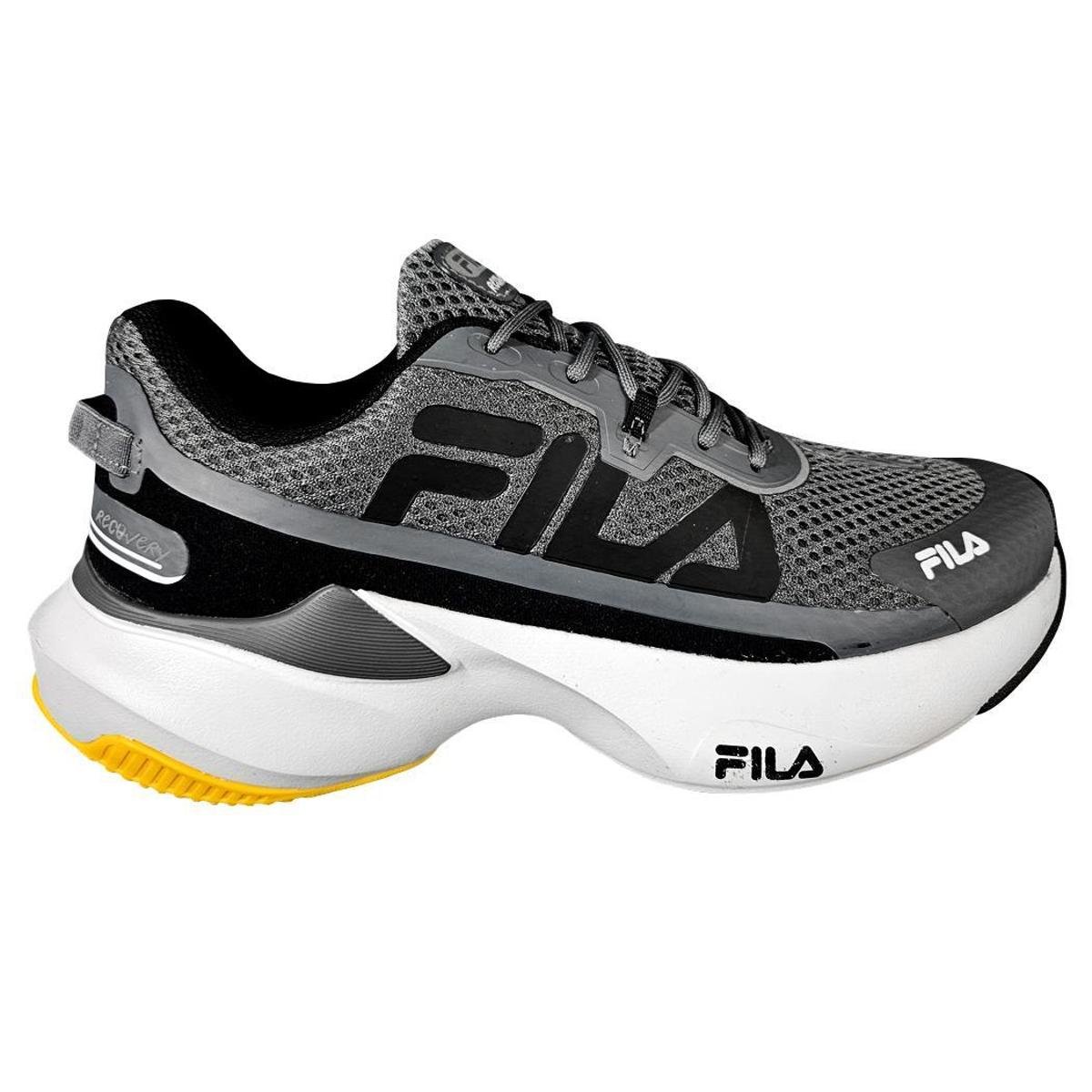 Tênis De Corida Fila Running Recovery Original Masculino - Cinza | Netshoes