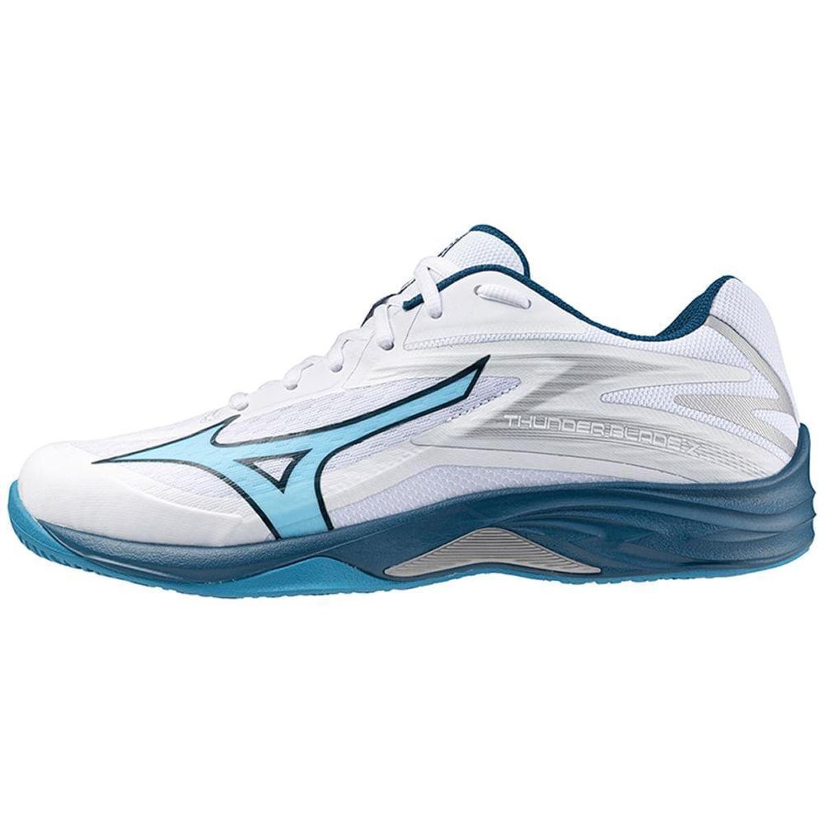 Tênis de Vôlei Unissex Mizuno Wave Thunder Blade Z - Branco | Netshoes