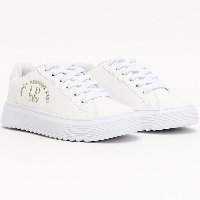 Tênis Easy Lança Perfume Logo Lateral Feminino - Branco | Netshoes
