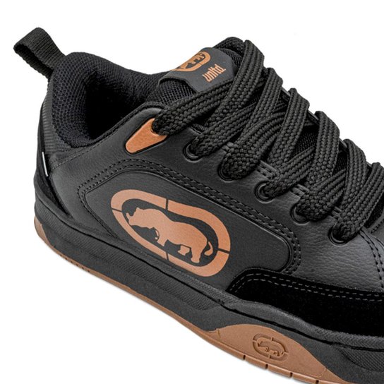 Tênis ECKO Malibu Unissex | Preto Gum - Preto | Netshoes
