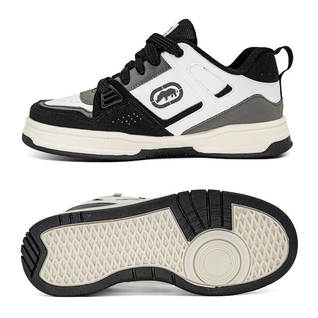 Tênis Ecko Riverside Unissex | Branco Preto Grafite - Preto | Netshoes