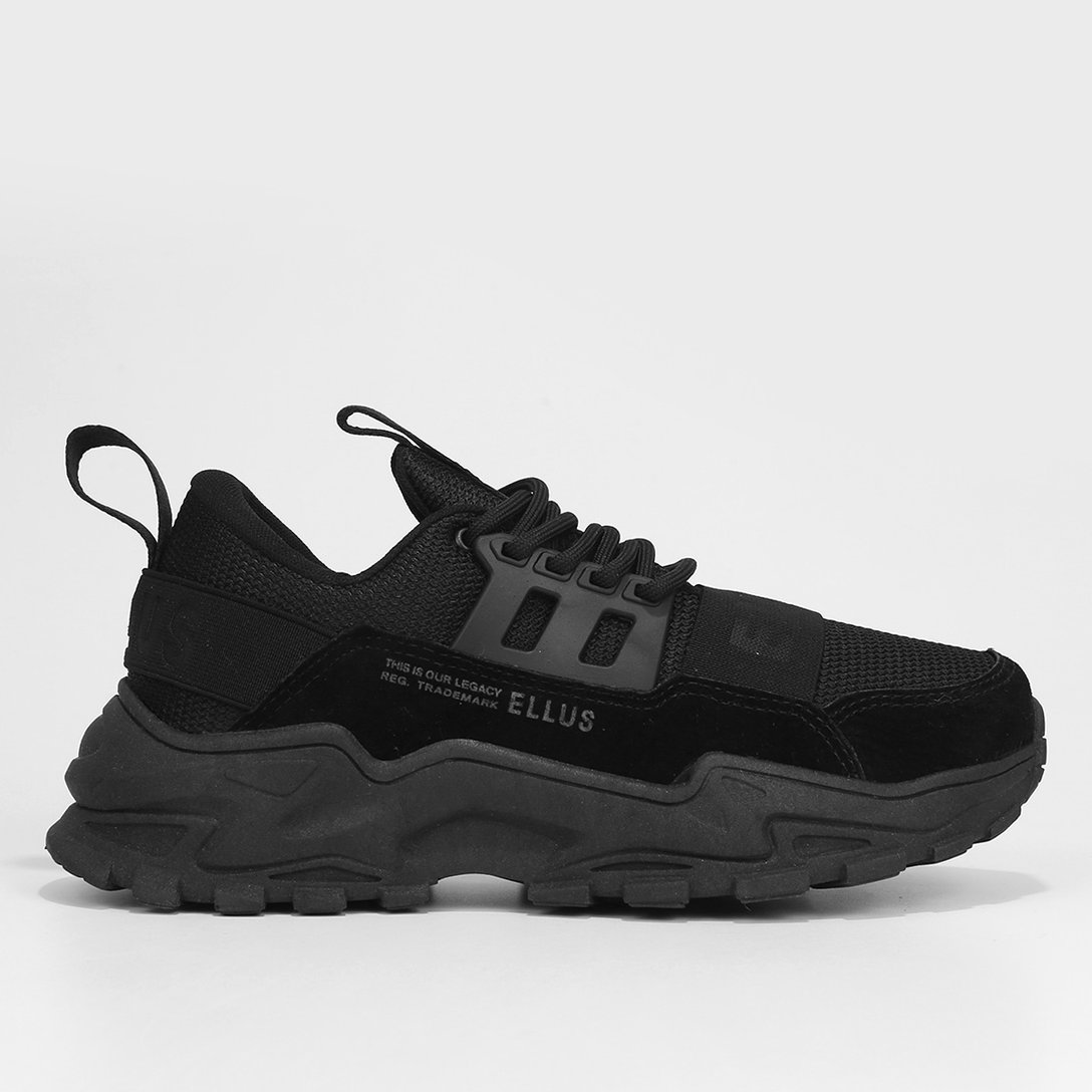 Tênis Ellus Trekking Masculino - Preto | Netshoes