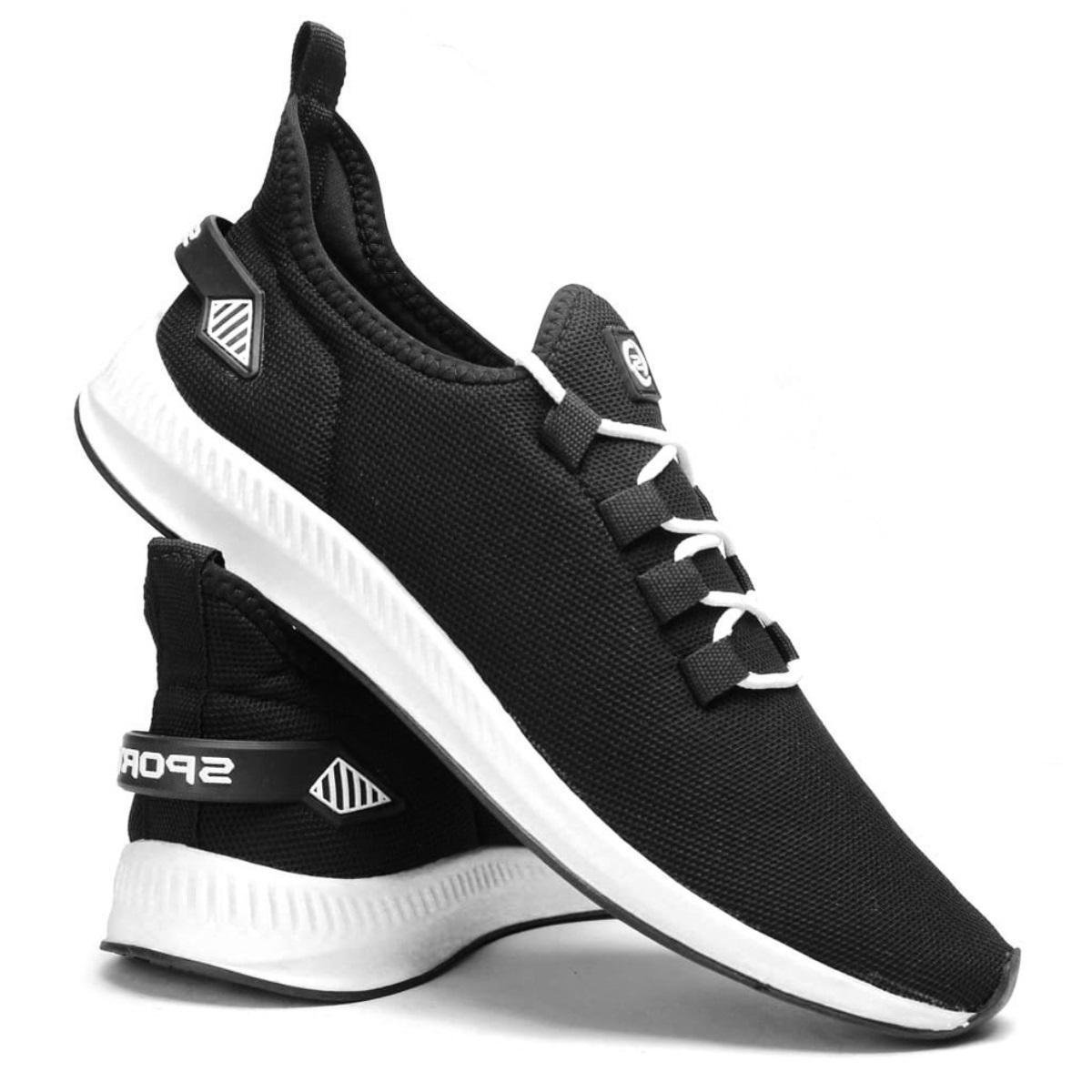 Tênis Esportivo Masculino Academia Corrida Musculação Caminhada Treino ...