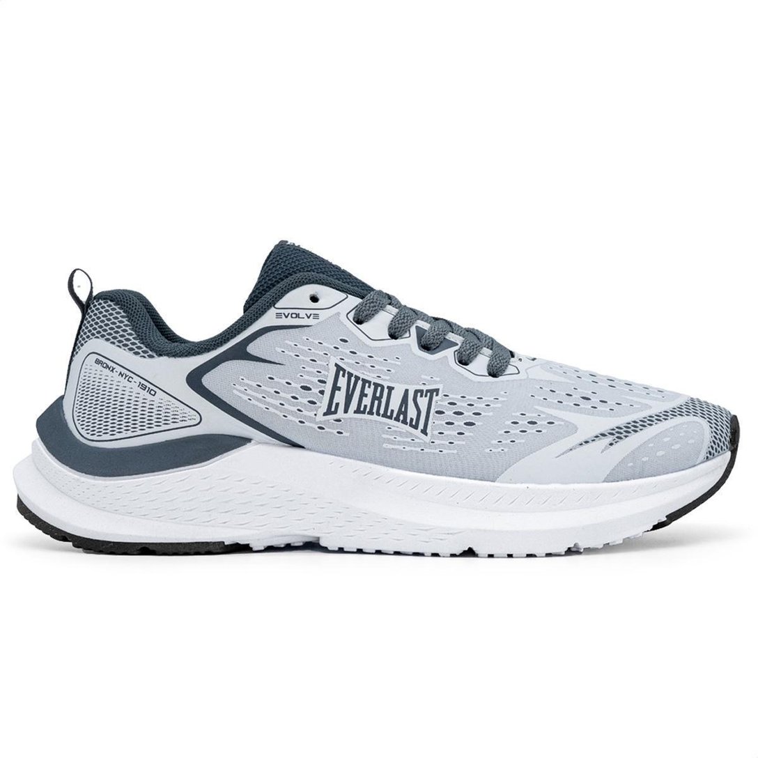 Tênis Everlast Evolve Unissex | Branco Cinza - Branco | Netshoes