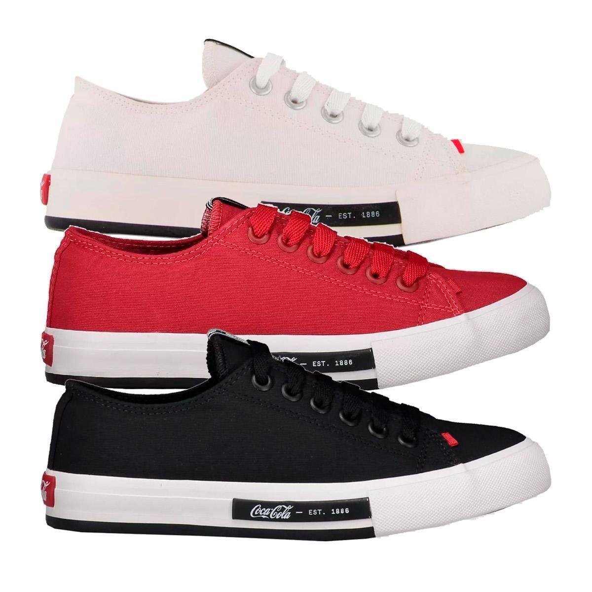 Tênis Feminino Coca Cola Daytona - Vermelho | Netshoes