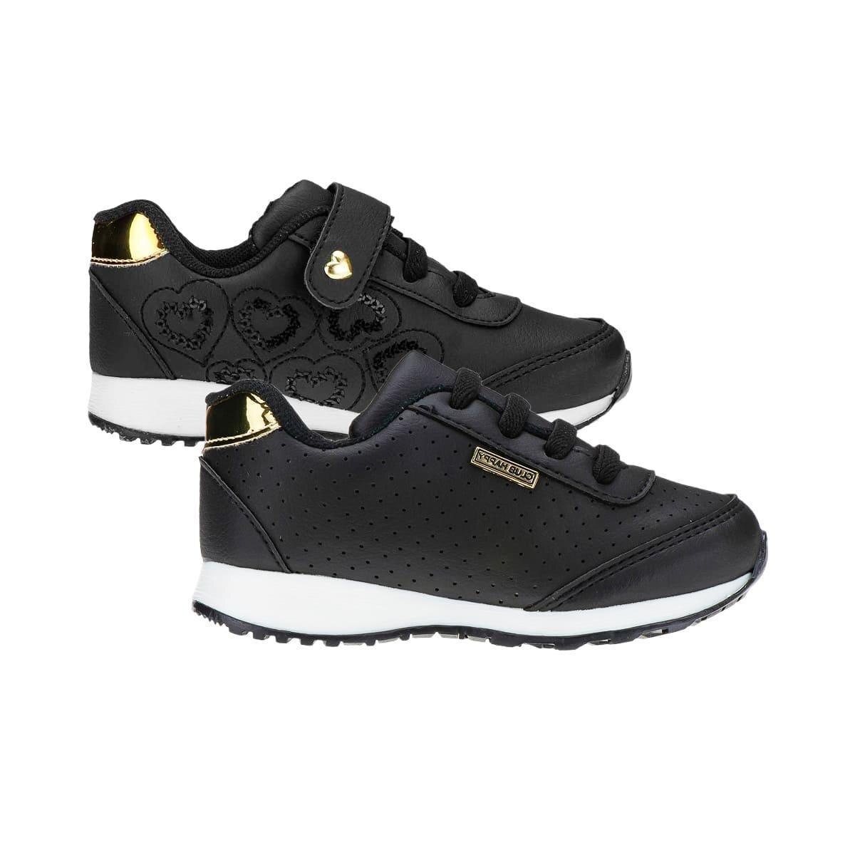 Tênis Feminino Infantil Escolar- KIT 2 PARES Tam 23 ao 34 - Única ...