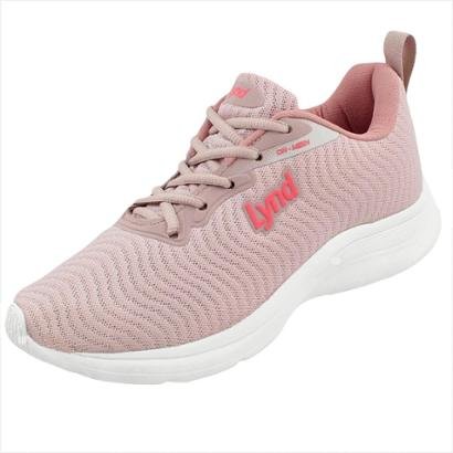 Tênis Feminino Lynd On-Mesh Ultraleve - Coral | Netshoes