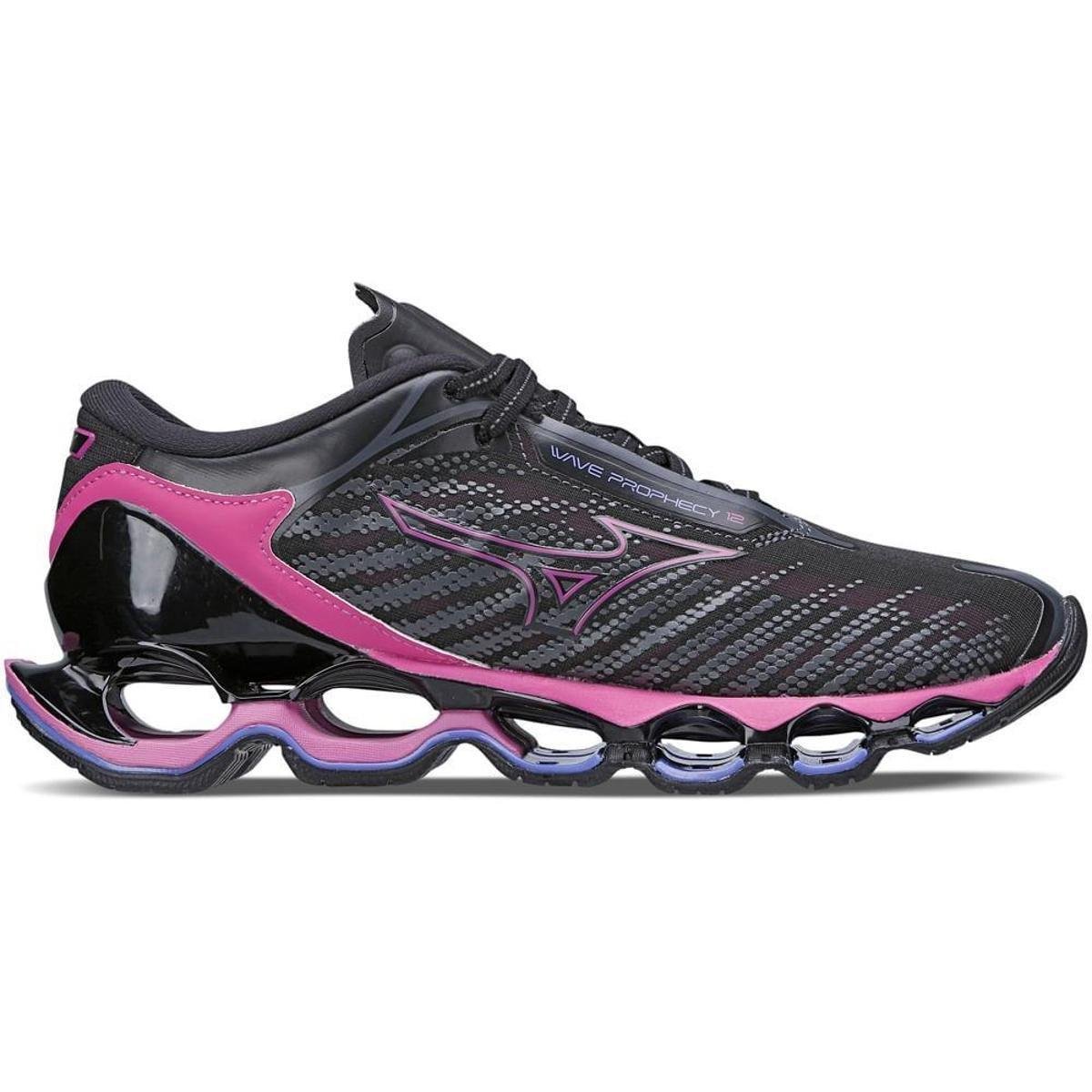 Tênis Feminino Mizuno Wave Prophecy 12 - Preto | Netshoes