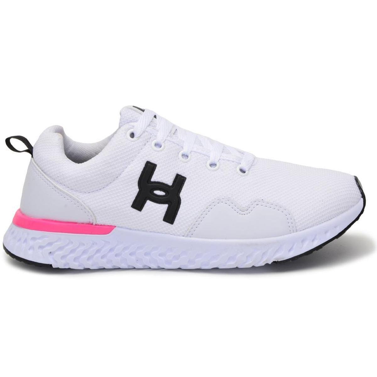 Tênis Feminino Under Ar Bust Branco Corrida Academia Esporte Casual ...