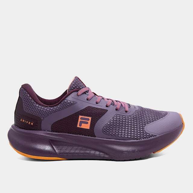 Tênis Fila Driver Masculino - Roxo+Laranja | Netshoes