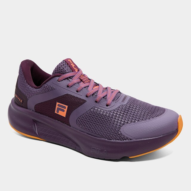 Tênis Fila Driver Masculino - Roxo+Laranja | Netshoes