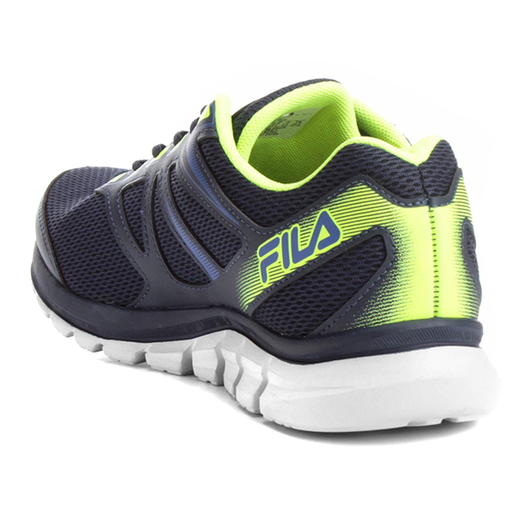 Tênis Fila Flash Masculino - Marinho+Verde Limão | Netshoes