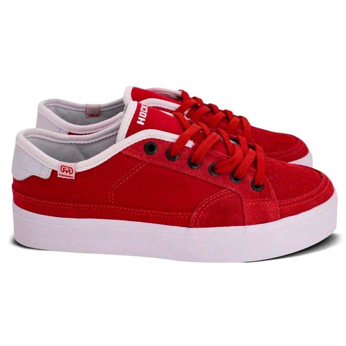 Tenis Da Hocks Vermelho - RETOEDU