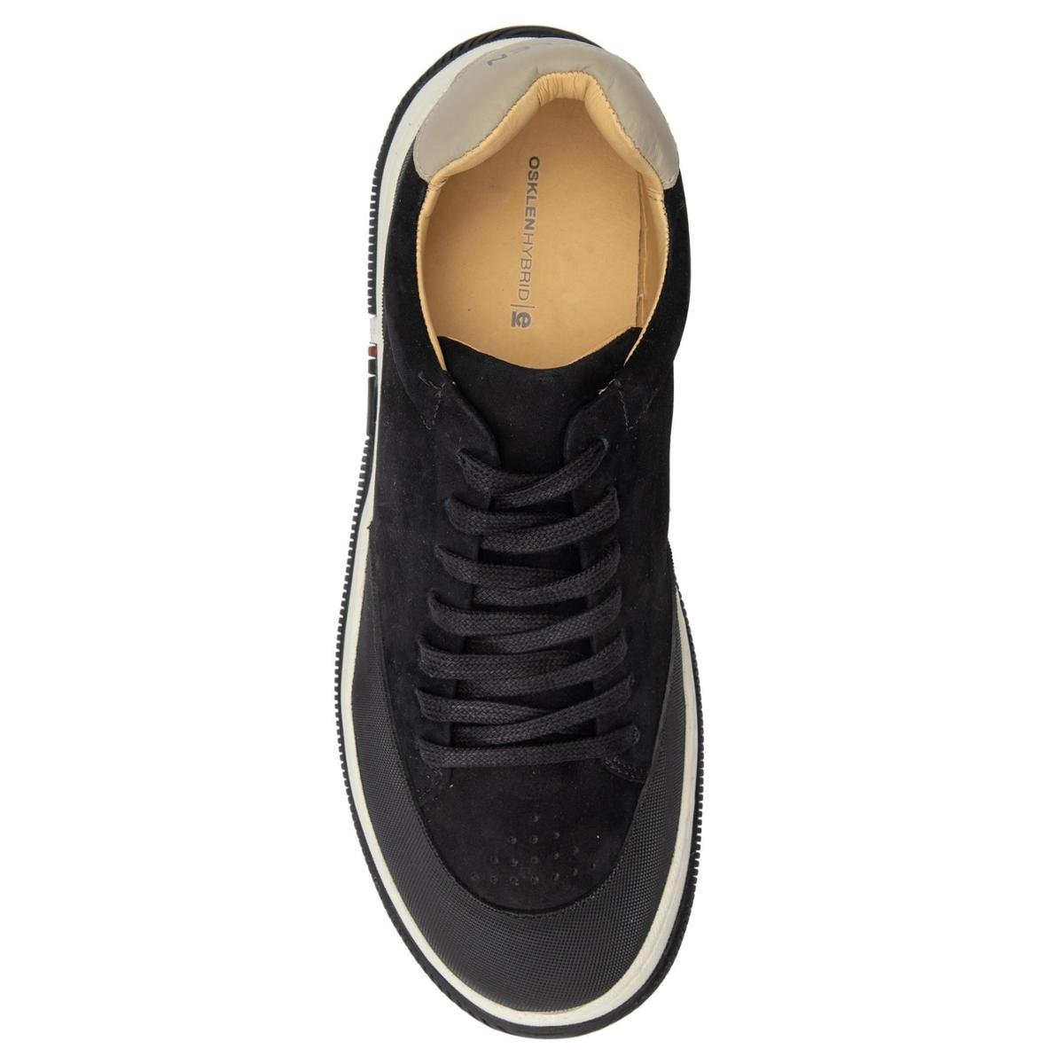 Tênis Hybrid Laces Nobuck Masculino Preto - Preto | Netshoes