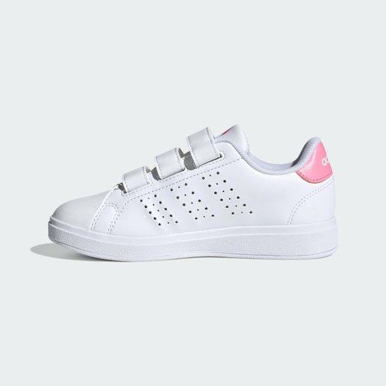 Tênis Infantil Adidas Advantage Base 2.0 - Branco | Netshoes