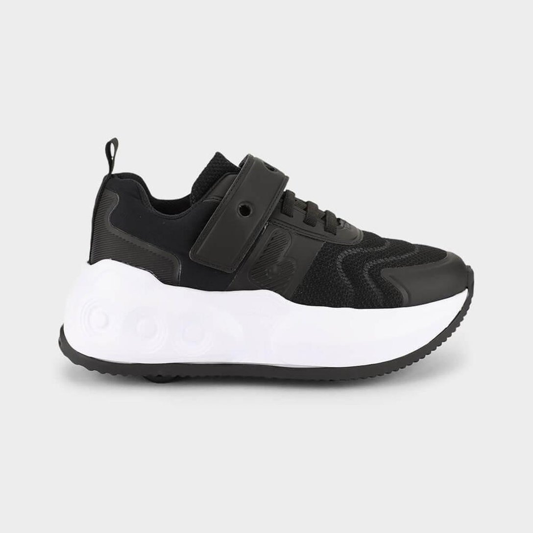 Tênis Infantil Bibi com Rodinhas Skatenis Preto - Preto | Netshoes