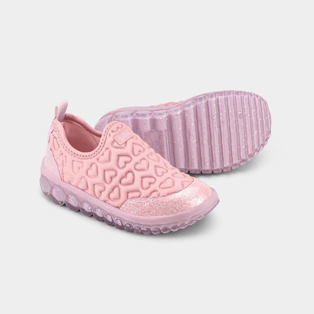Tênis Infantil Bibi Roller 2.0 Rosa de Coração - Rosa | Netshoes