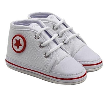 Tênis Infantil Keto Baby Cano Alto Calce Fácil Confortável - Branco ...