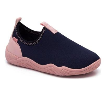 Tênis Infantil Klin Liberty calce Fácil Menina menino - Marinho | Netshoes