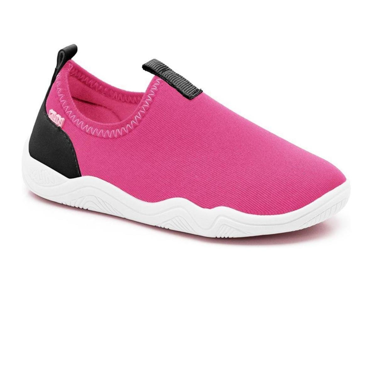 Tênis Infantil Klin Liberty calce Fácil Menina menino - Pink | Netshoes