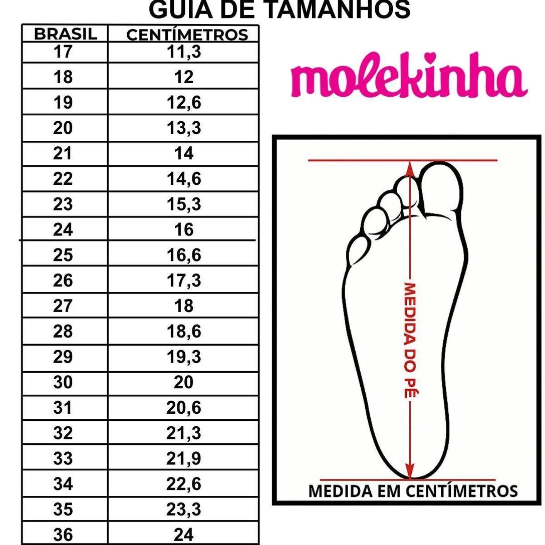 Tênis Infantil Molekinha Menina Escolar Casual Confortável - Branco ...