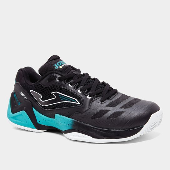 Tênis Joma Set Saibro Clay Masculino - Preto+verde | Netshoes