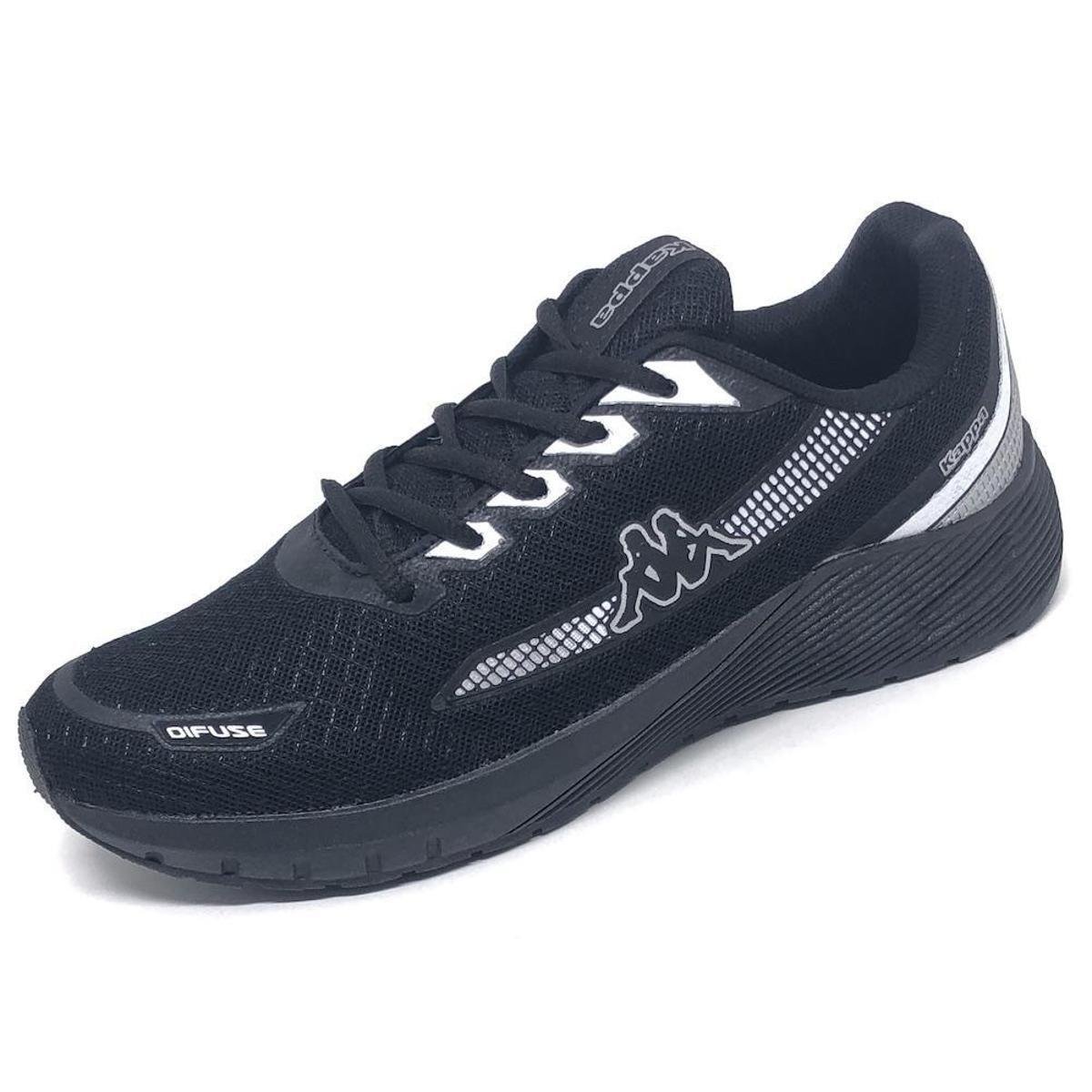 Tênis Kappa Heaton Unissex - Preto | Netshoes