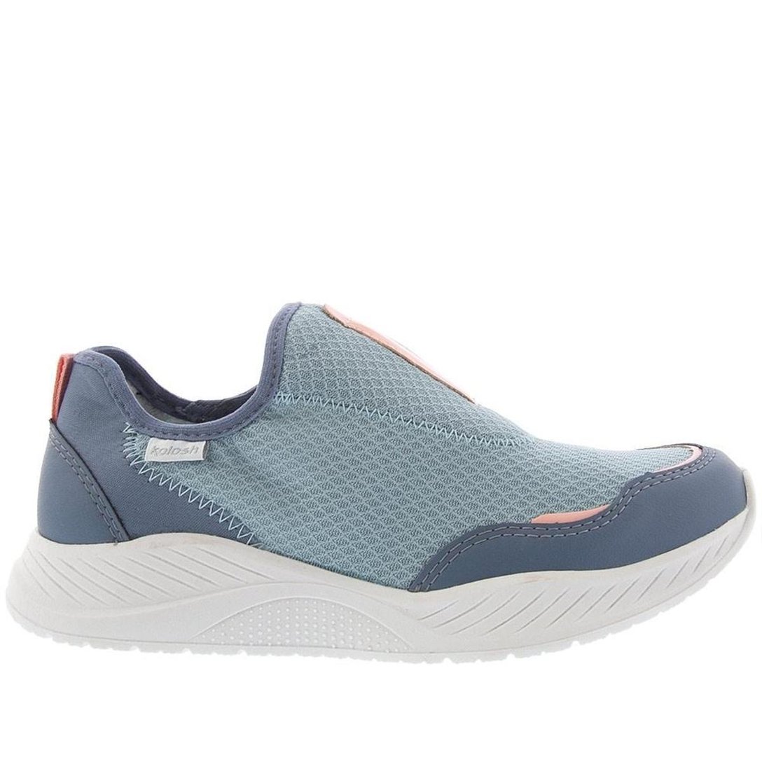 Tênis Kolosh Esportivo Feminino Knit Azul - Azul | Netshoes