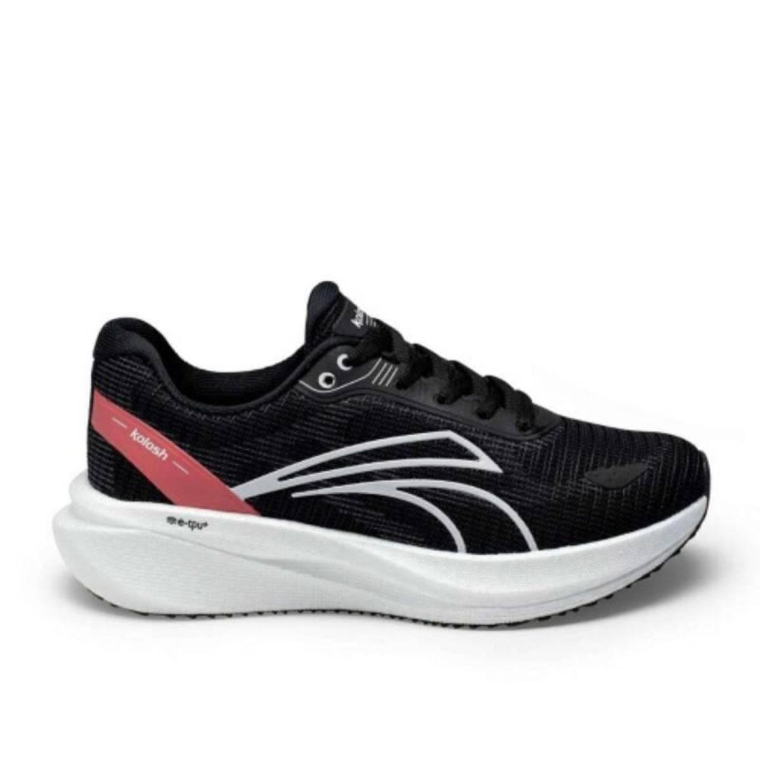 Tenis Kolosh Tela Nano - Feminino - Preto | Netshoes