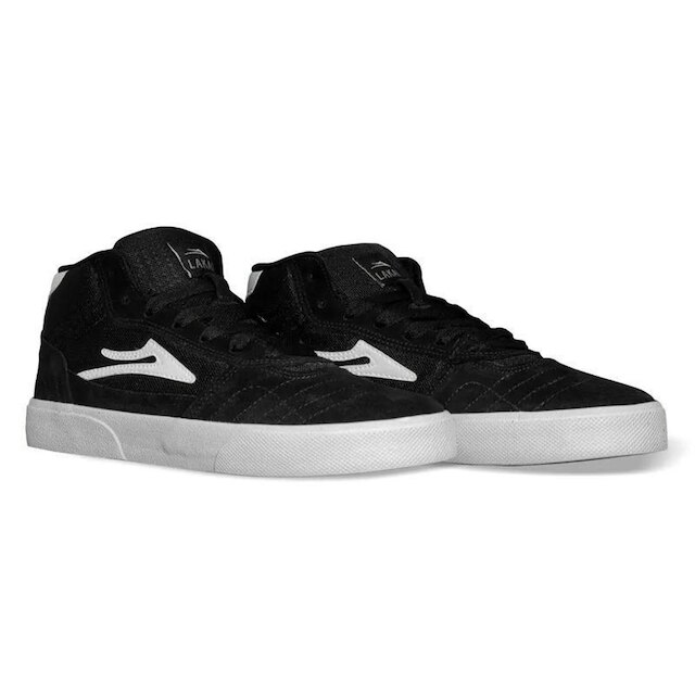 Tenis Lakai Cambridge Mid Black White - Preto+Branco | Netshoes