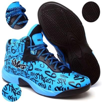 Tênis Masculino Basquete Six Street Infinity - Azul | Netshoes